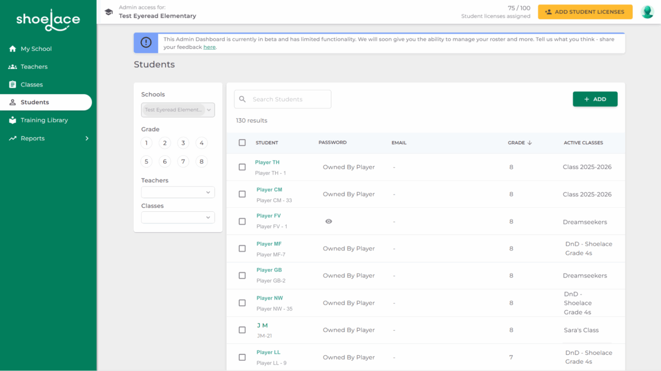 Our Admin Dashboard Beta is Live! - Shoelace